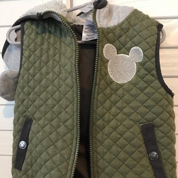 Disney | Jackets & Coats | Disney Vest With A Mouse Hood | Poshmark